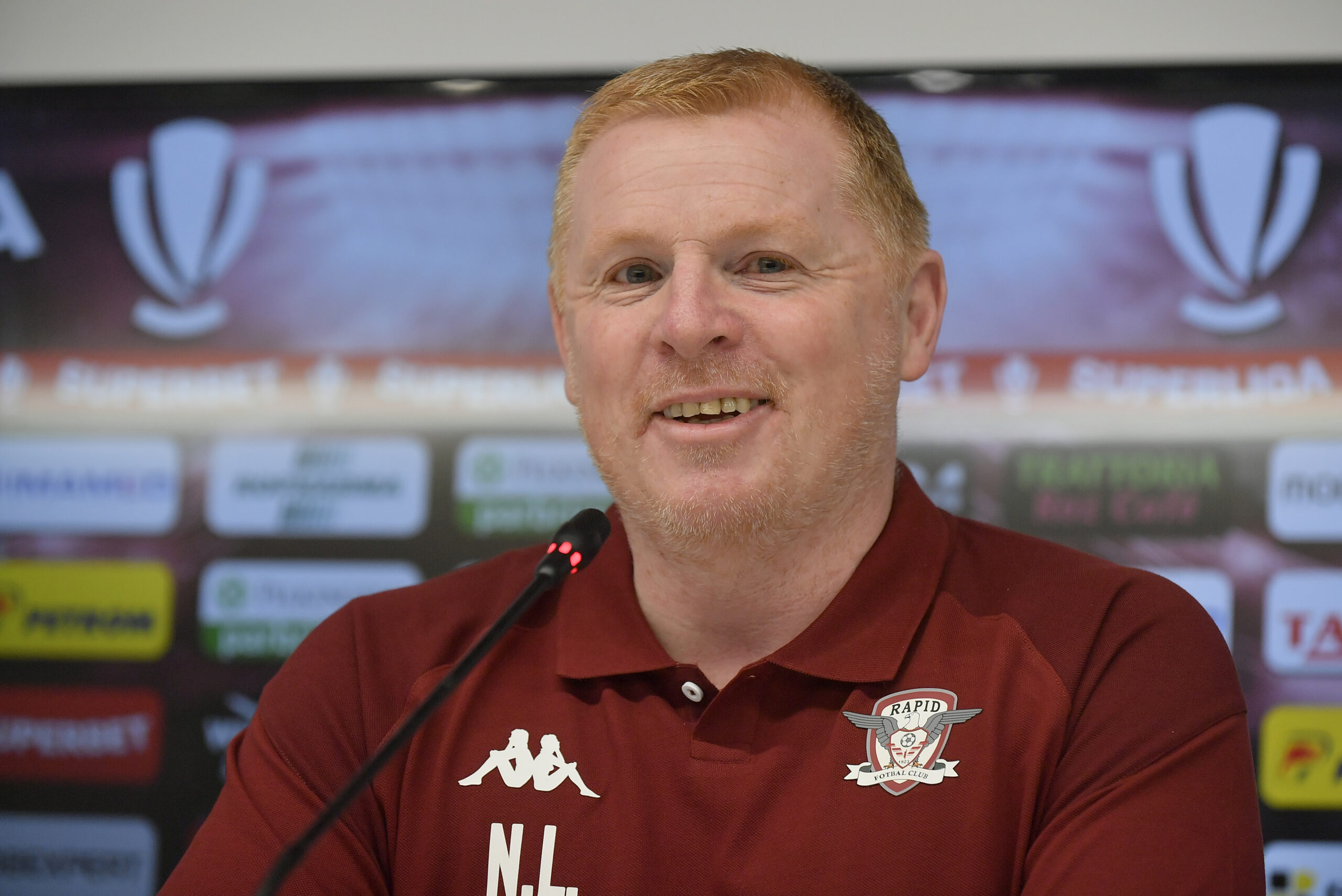 Neil Lennon, apariție șocantă la antrenament, după un accident teribil ...