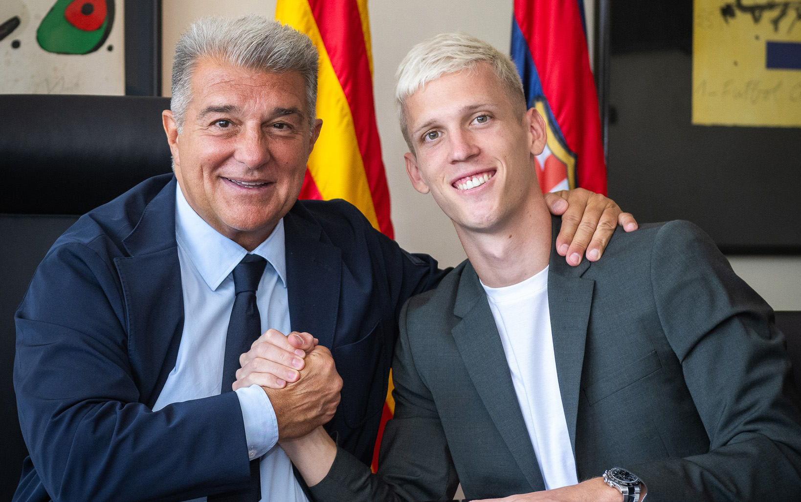 Transfer de senzație la FC Barcelona: Dani Olmo, starul naționalei ...