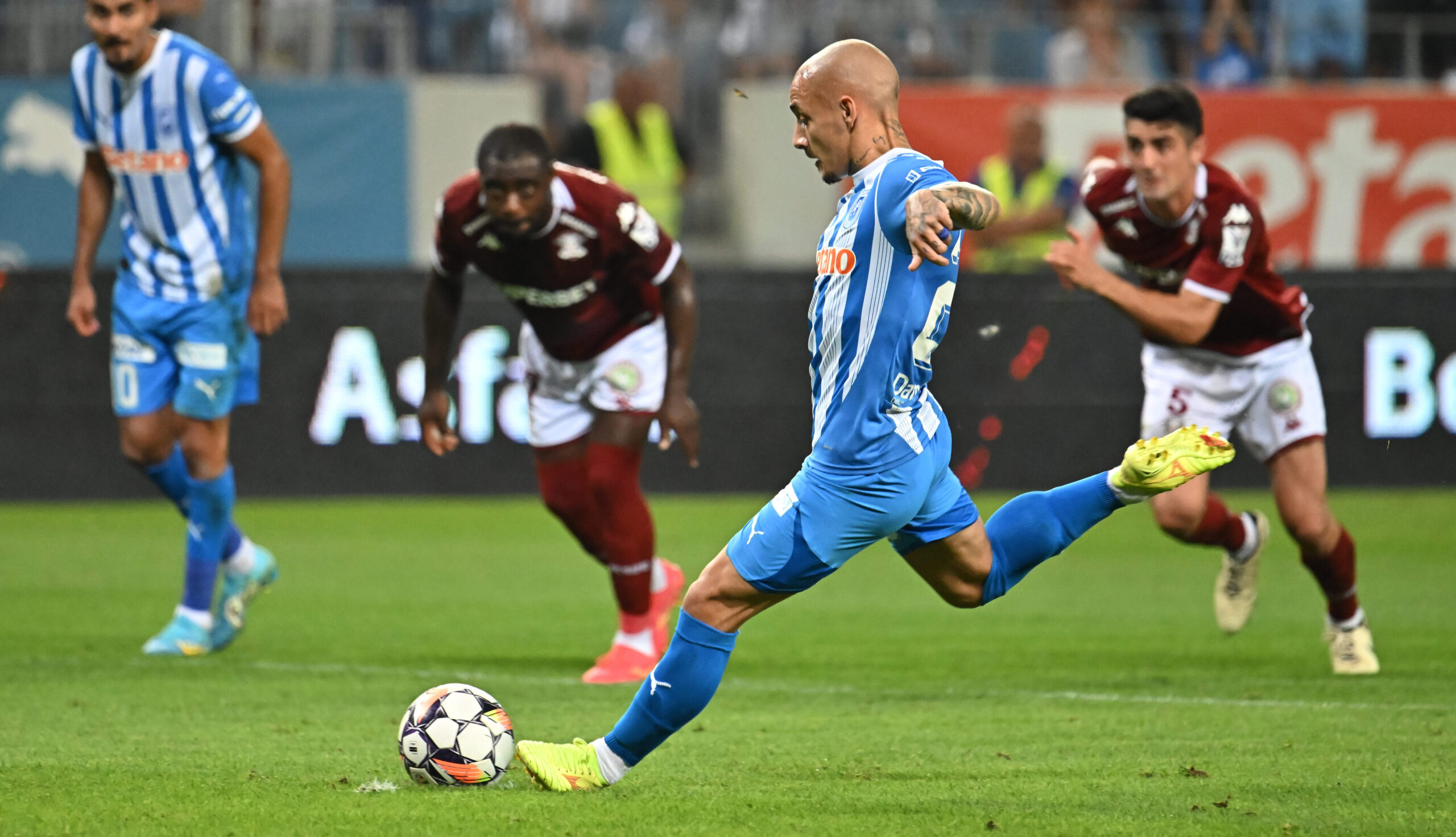 Universitatea Craiova - Rapid București 1-1, în etapa 8 din Superliga ...
