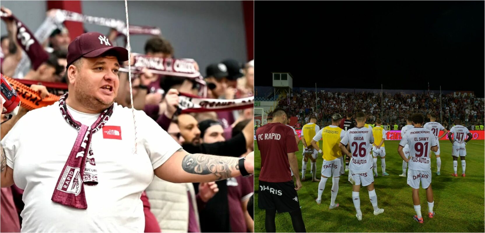 Reacția incredibilă a lui Liviu Bocciu după ce fanii Rapidului s-au ...