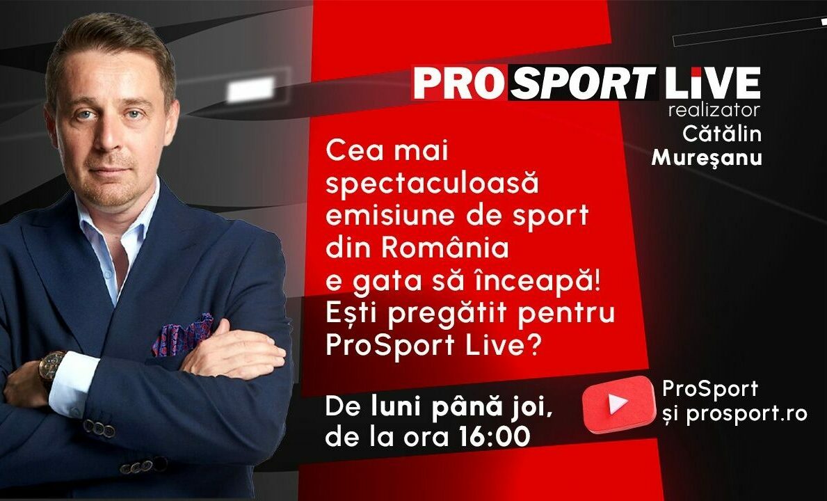 Cea mai spectaculoasă emisiune de sport din România e gata să înceapă ...