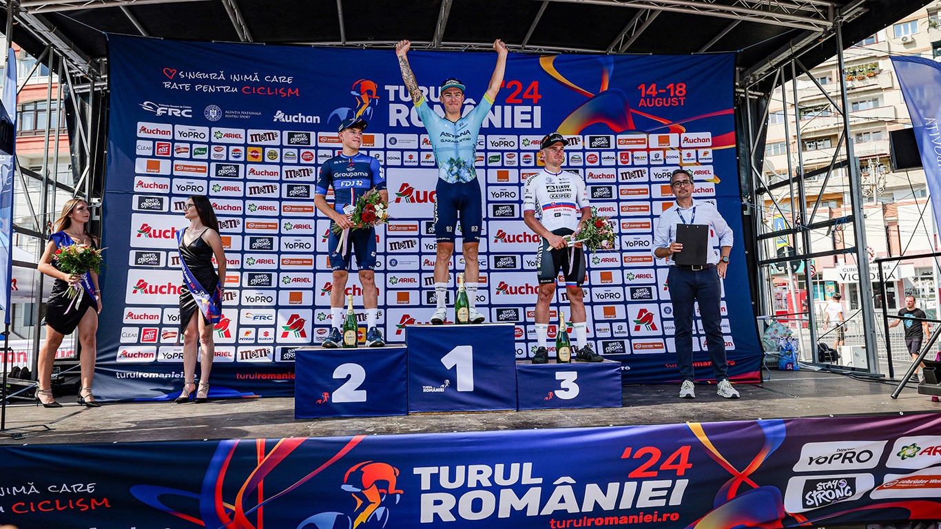Turul României. Un ciclist din Rusia a câștigat etapa de astăzi, de ...