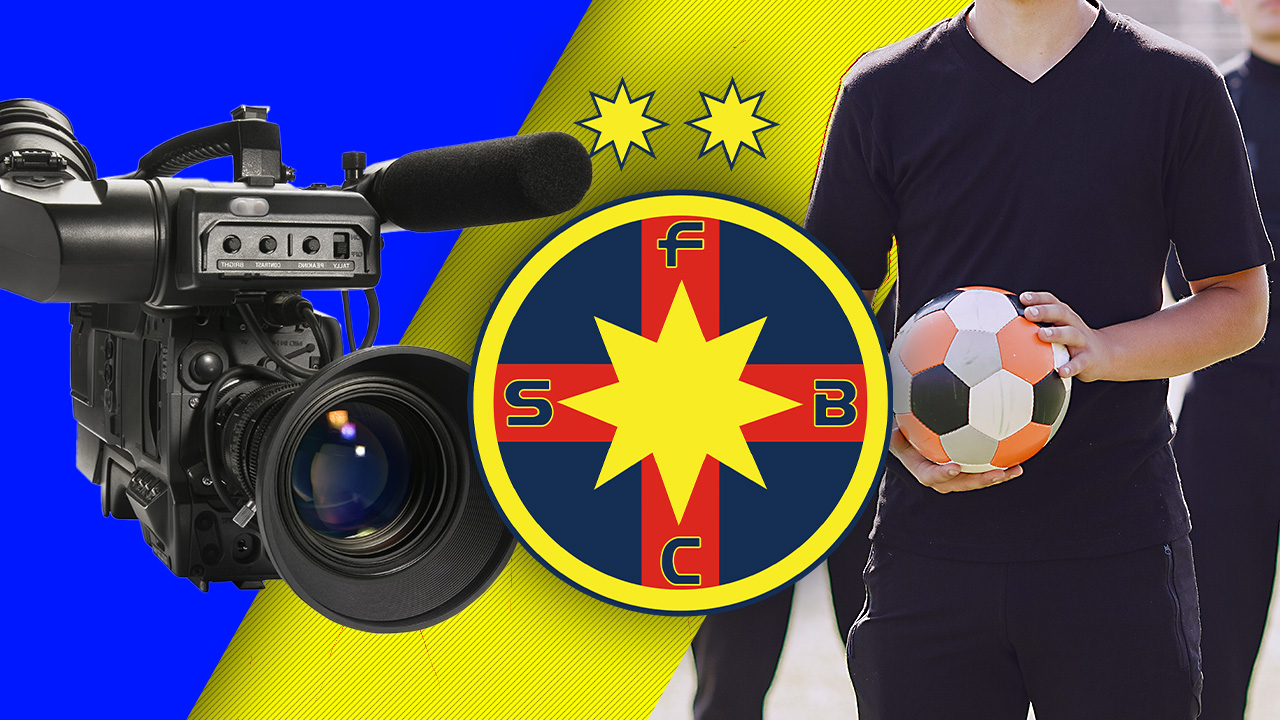 Cine transmite la TV FCSB - RFS
