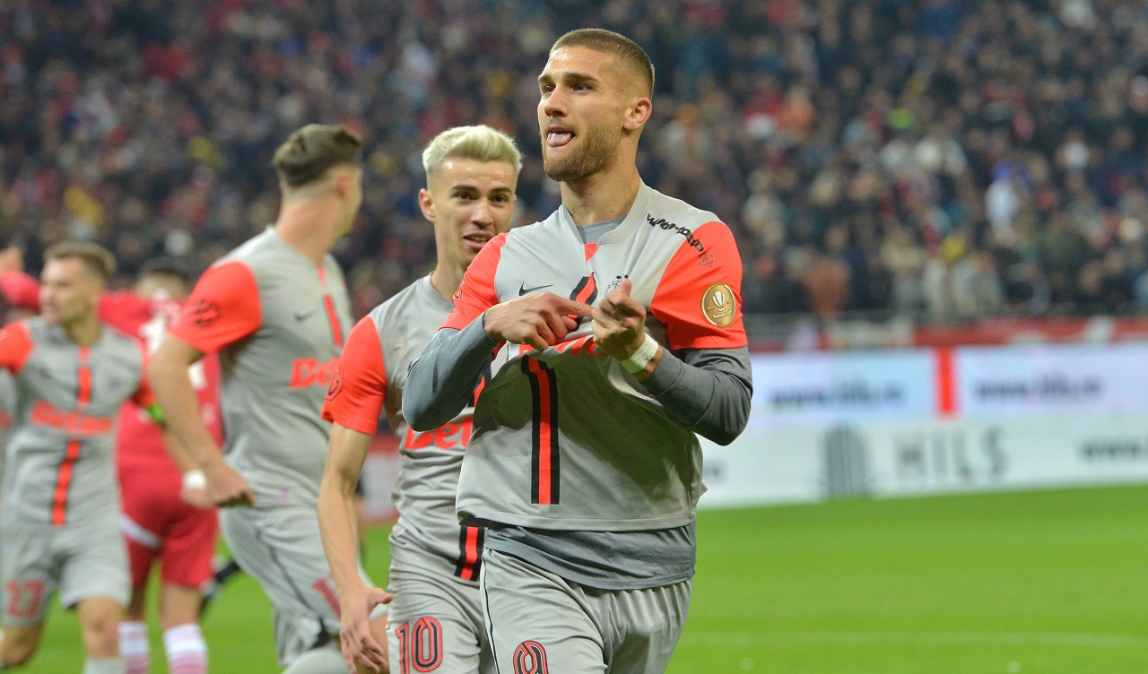 Daniel Bîrligea e suspendat la meciul cu Rapid Bucureşti şi a vorbit ...