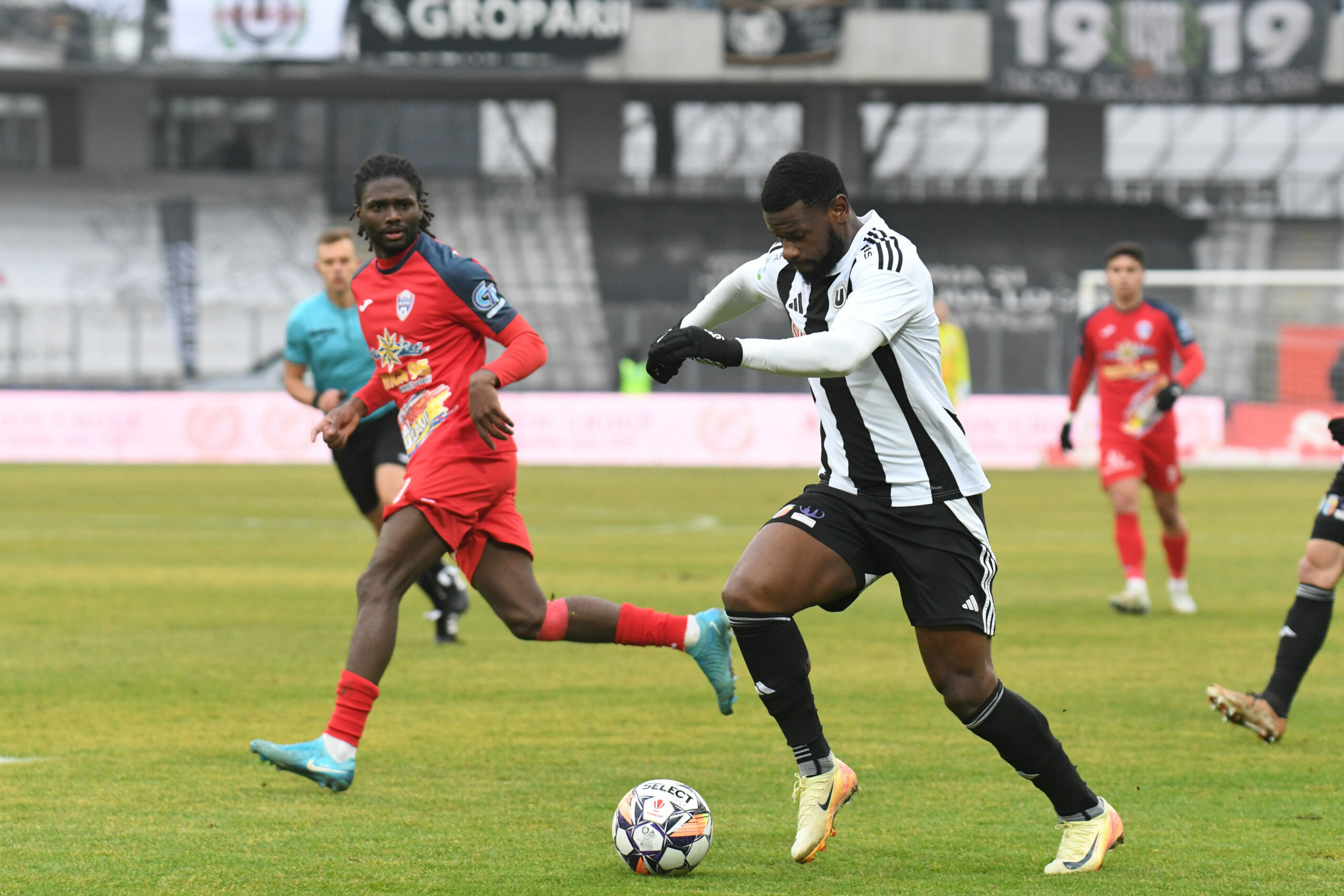 U Cluj - Gloria Buzău 2-1 în etapa 22 din Superliga