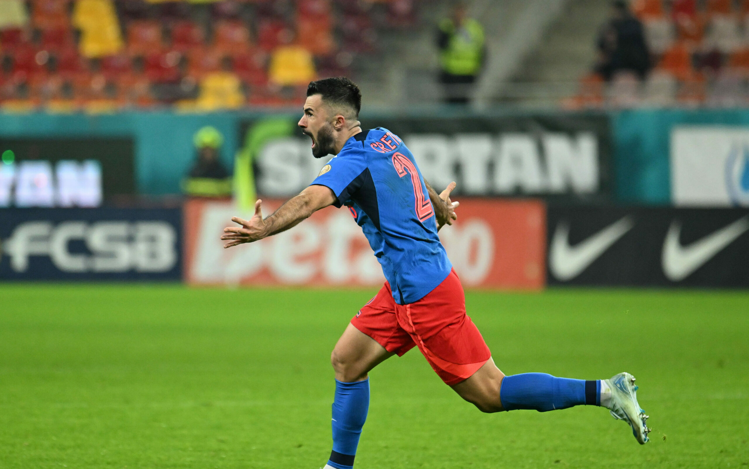 Vali Crețu, reacție sinceră după golul din FCSB - Hermannstadt ...