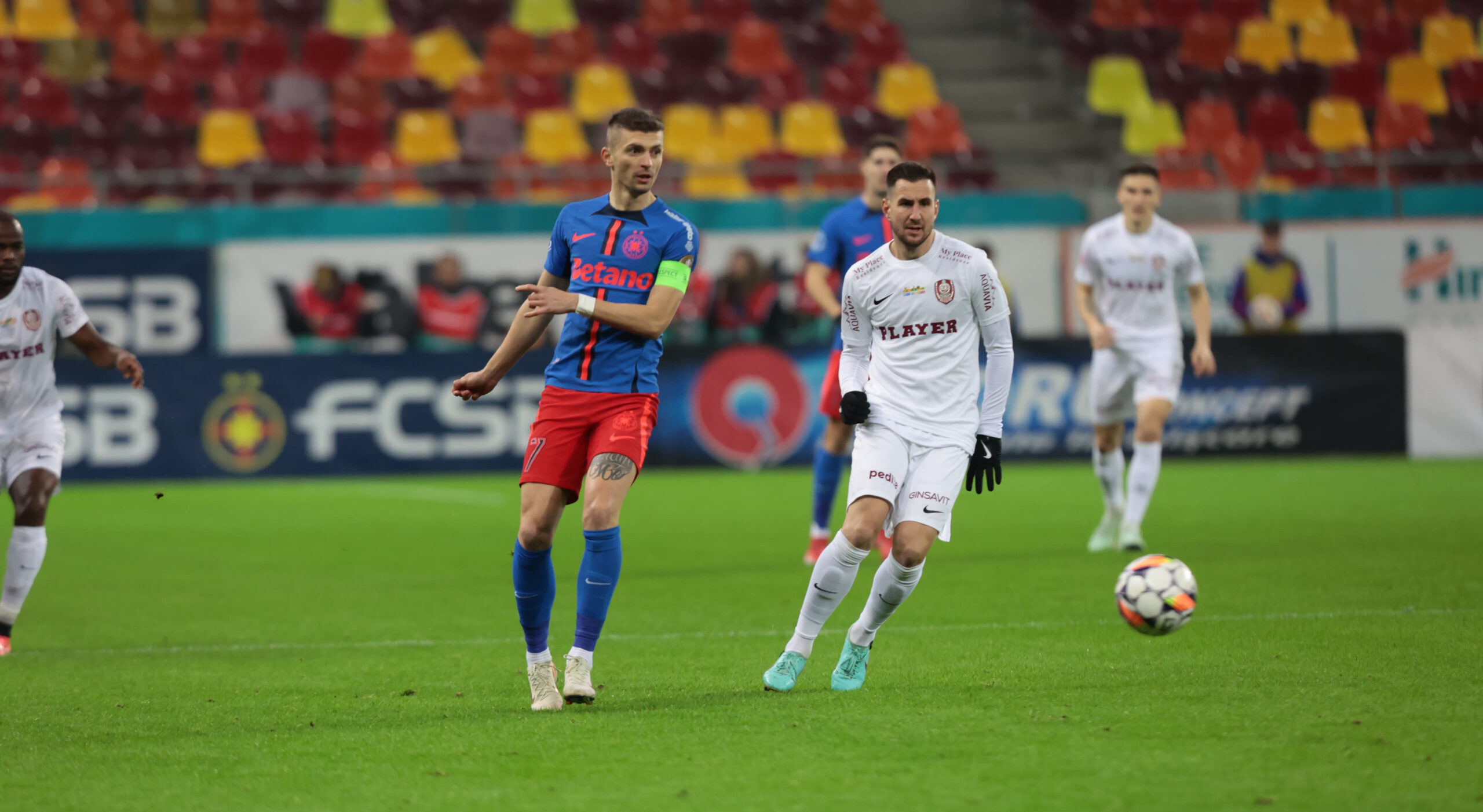 FCSB - CFR Cluj 1-1, în etapa 24 din Superliga. Campioana smulge un punct, după ce a jucat un ...
