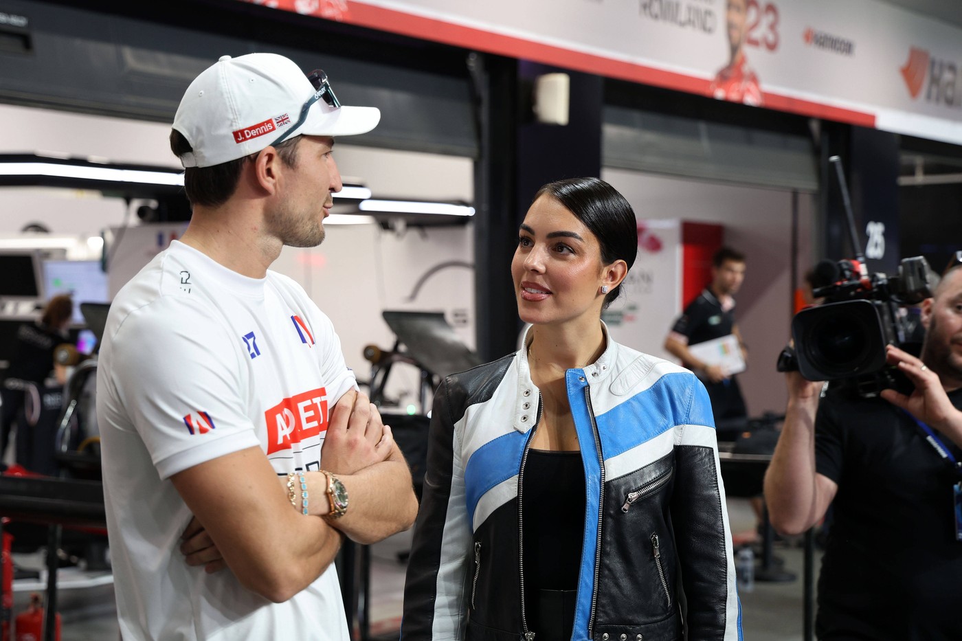 Georgina Rodriguez a întors privirile piloților pe circuit. Iubita lui ...
