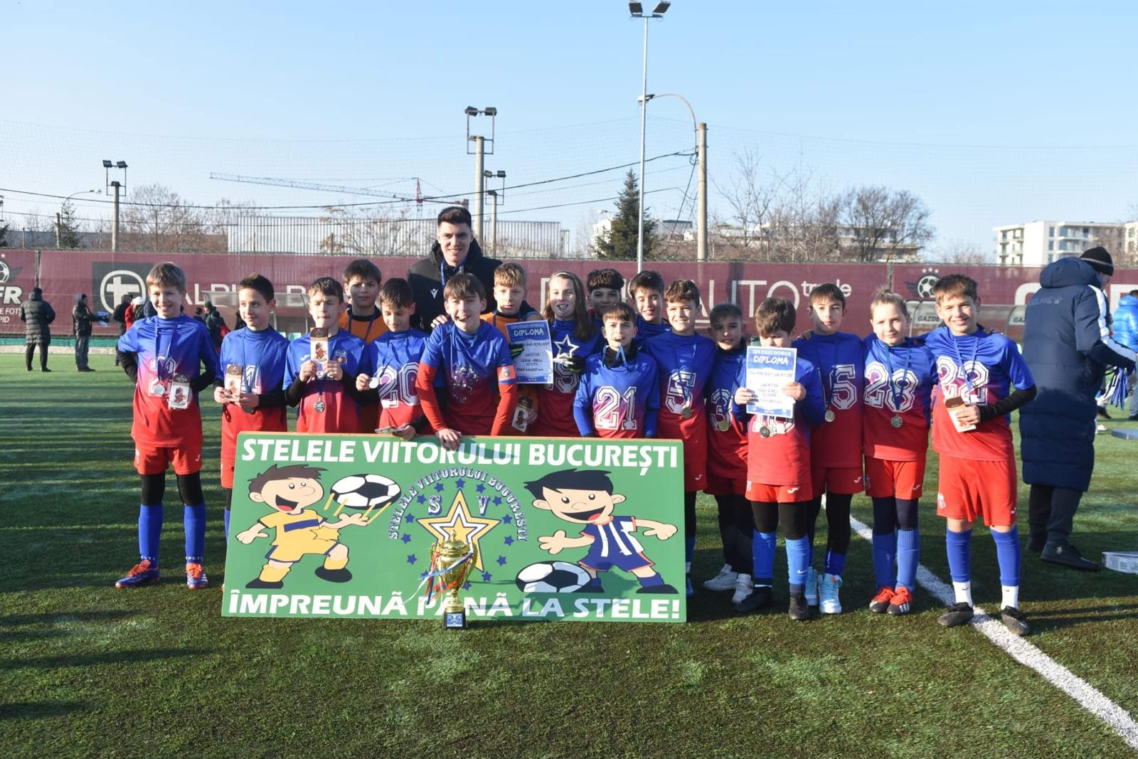 Steaua Bucureşti se laudă că a învins-o cu 6-0 pe FCSB la copiii U8