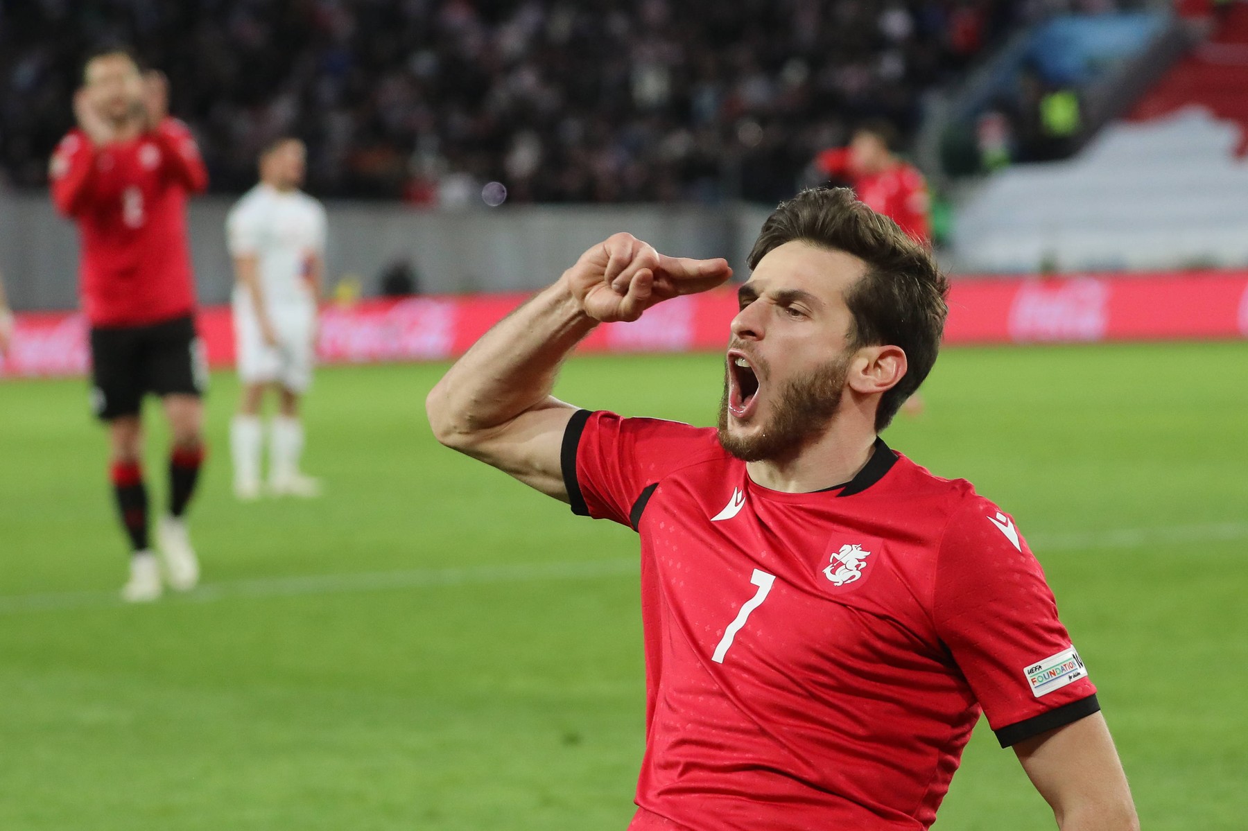 Jucătorul Universităţii Craiova i-a oferit un assist lui Kvaratskhelia ...