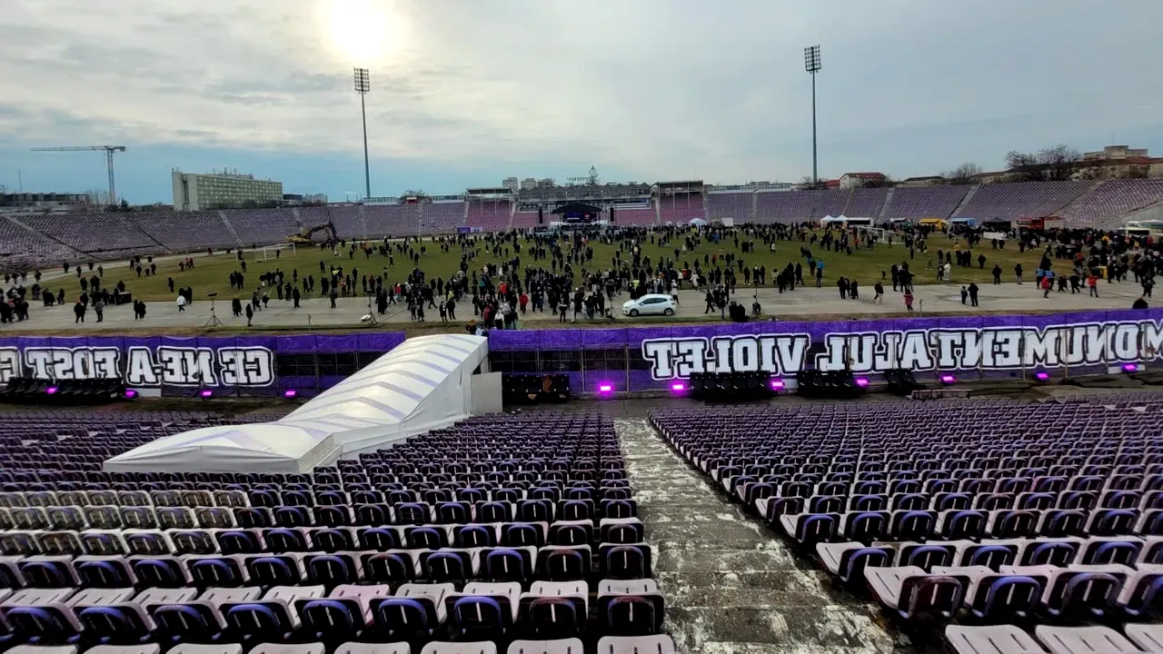 Locul din România unde se construieşte un stadion de 140.000.000 de euro, inspectat personal de ...