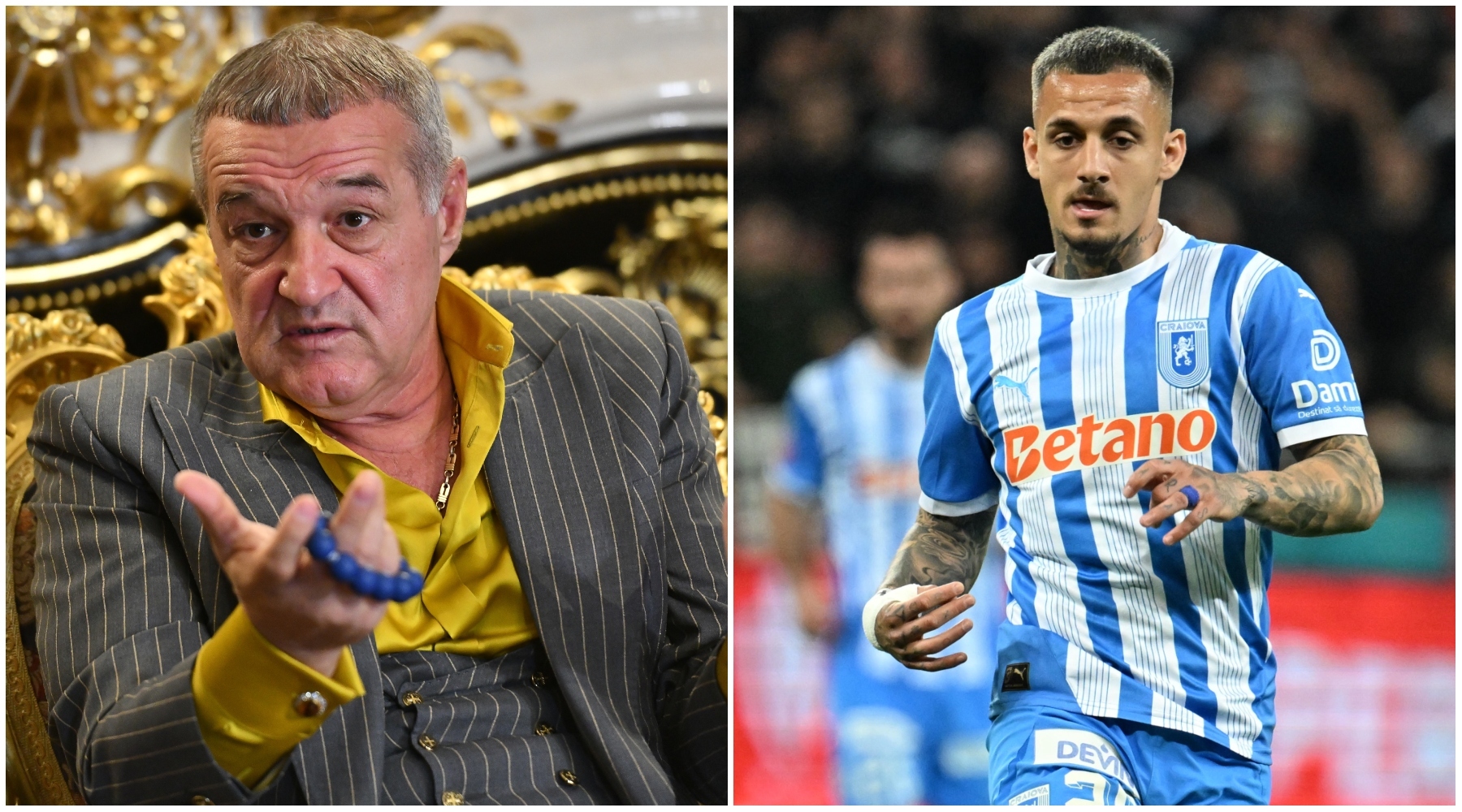Gigi Becali bagă spaima în Universitatea Craiova și forțează transferul ...