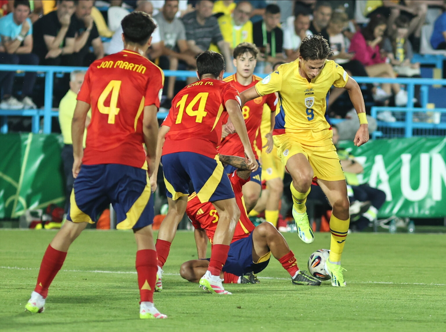 Ion Marin face praf arbitrajul, după România U19 – Spania U19 1-3