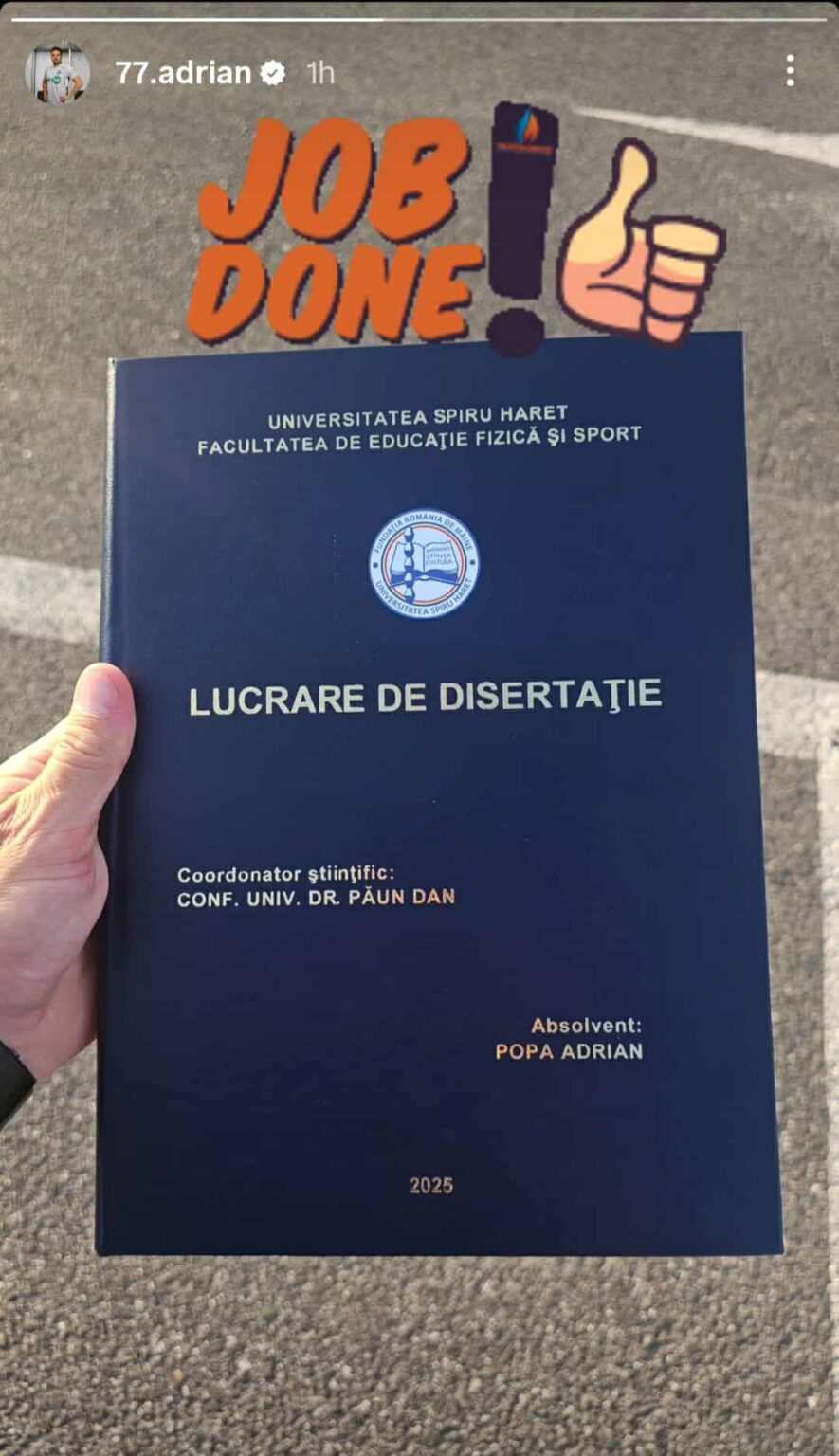 Ce studii are Adrian Popa, fotbalistul acuzat de Gigi Becali că trădat-o pe FCSB pentru Steaua ...