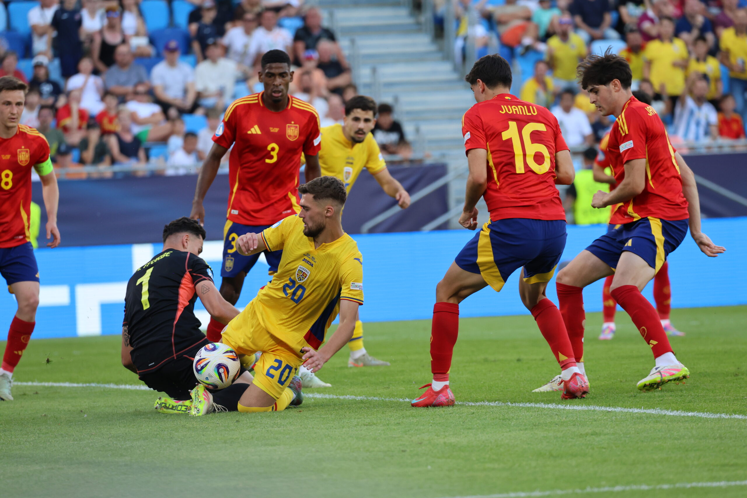A impresionat în România U21 – Spania U21 1-2, de la EURO din Slovacia ...