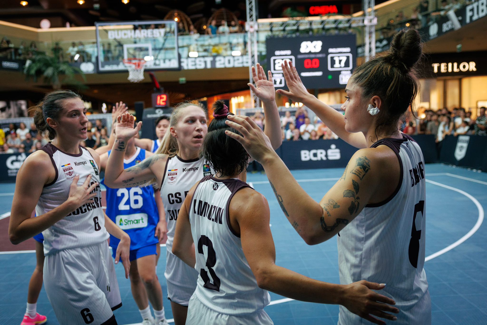 Rapid, locul 3 la FIBA 3x3 Women’s Series București! „O echipă cu ...