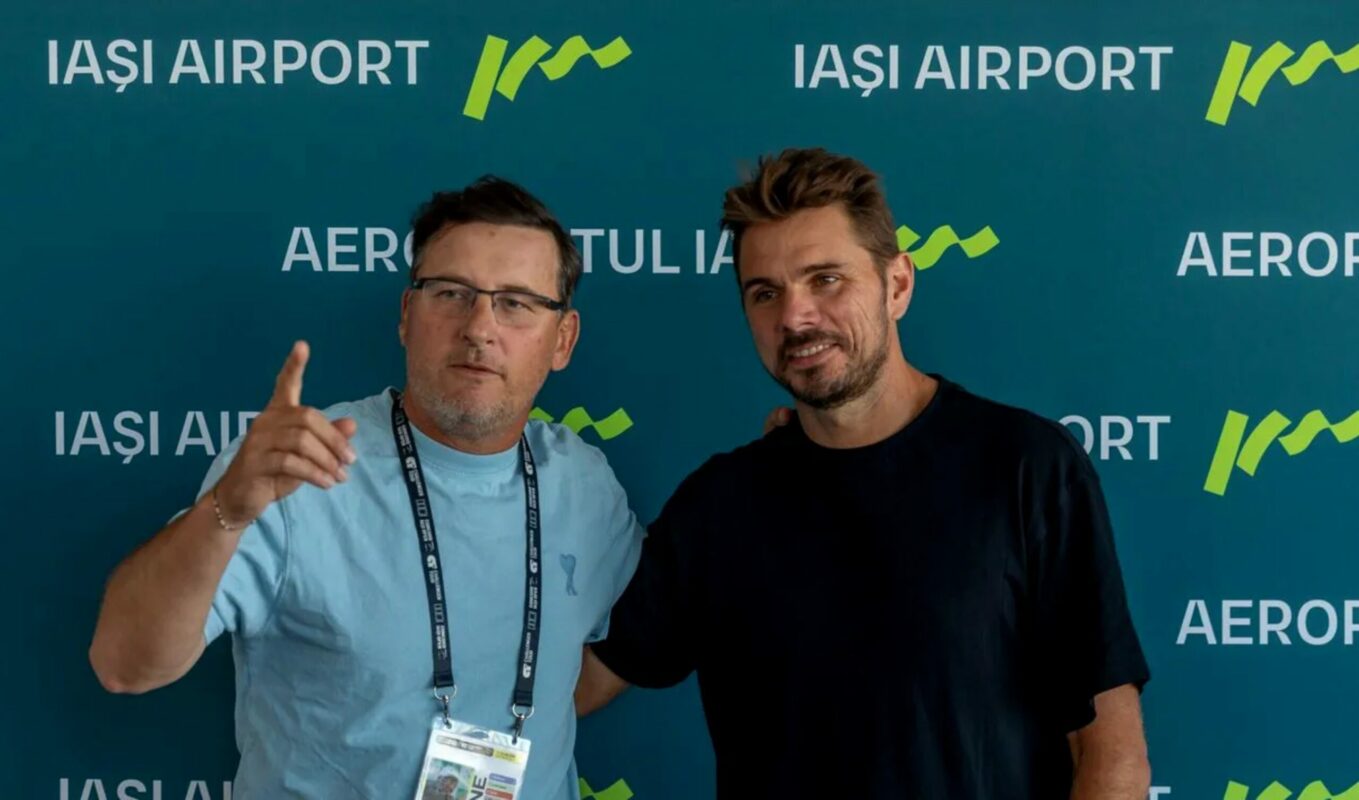 Stan Wawrinka a sosit la Iași, unde va participa la turneul Concord ...