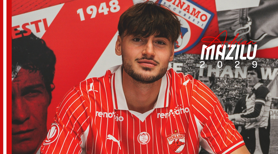 Adrian Mazilu, prezentat oficial la Dinamo. Pe ce perioadă a semnat ...