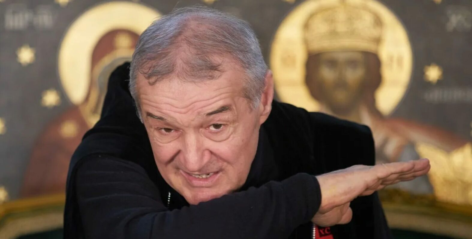 Gigi Becali, față în față cu bărbatul care zice că Palatul de 25.000. ...