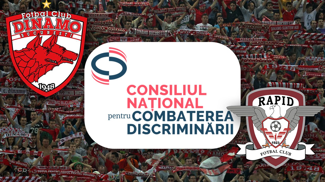 CNCD, reacție fermă după scandările rasiste de la Dinamo - Rapid