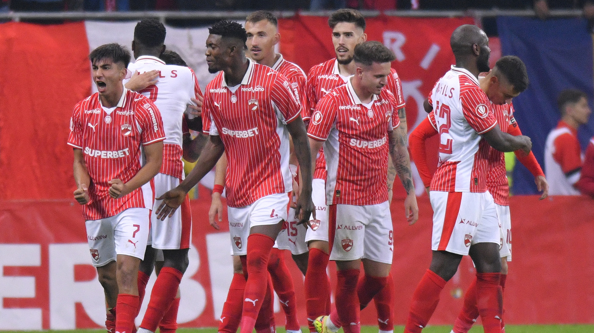 Dinamo București - CFR Cluj 2-1, în etapa 15 din Superliga
