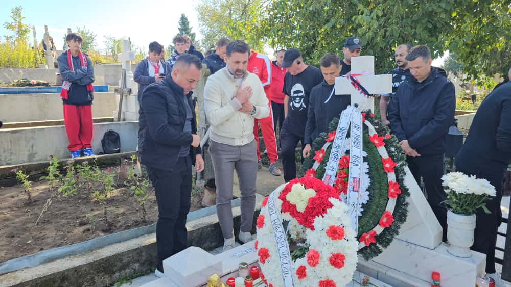 Imagini emoționante de la comemorarea lui Cătălin Hîldan