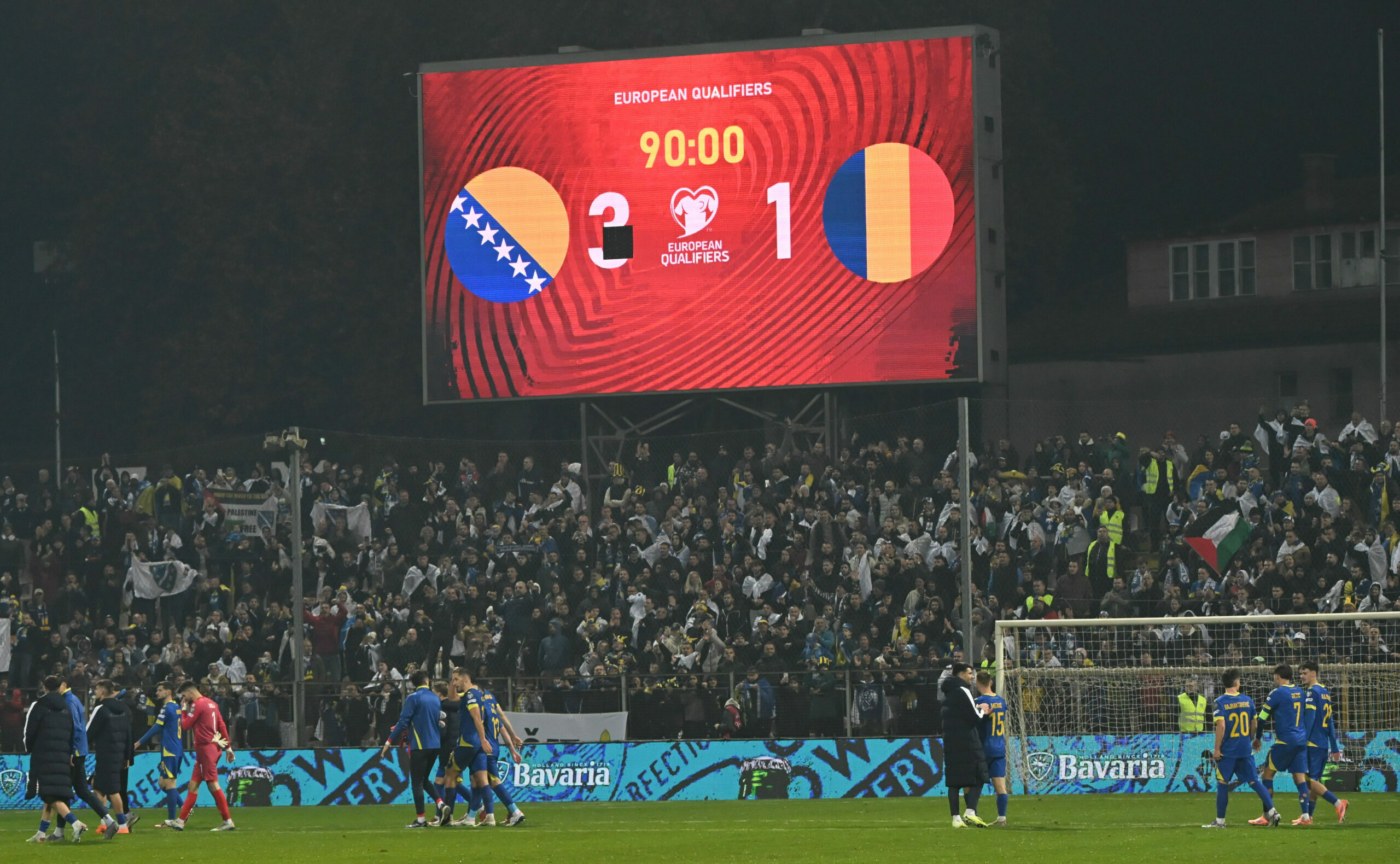 Ce nu s-a văzut la TV după înfrângerea cu Bosnia: „Românii au provocat ...