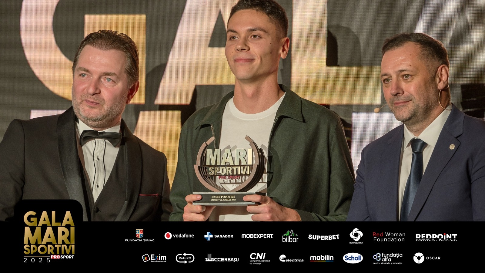 David Popovici, desemnat „Sportivul Anului” la Gala Mari Sportivi ...