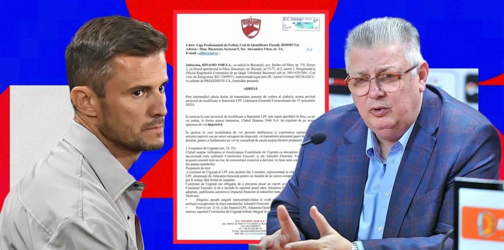 Andrei Nicolescu se încordează la Gino Iorgulescu. „Câinii” mârâie la ...