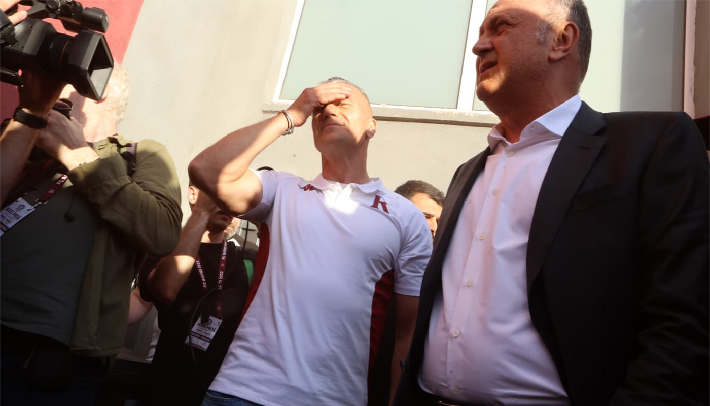 Daniel Pancu, prezentare oficială la Rapid