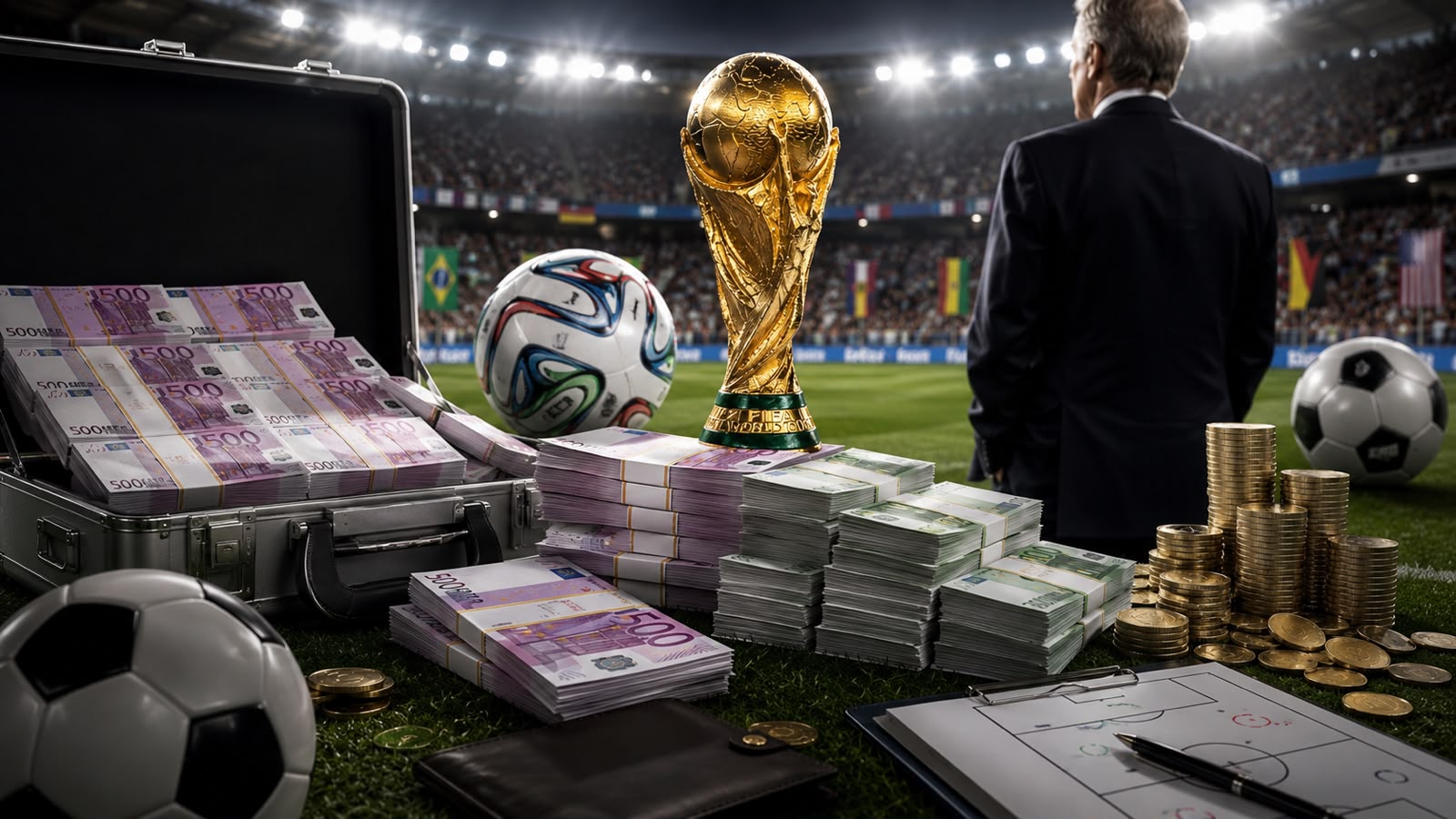 Mondialul miliardarilor. Valoarea AMEȚITOARE a premiilor FIFA puse în ...